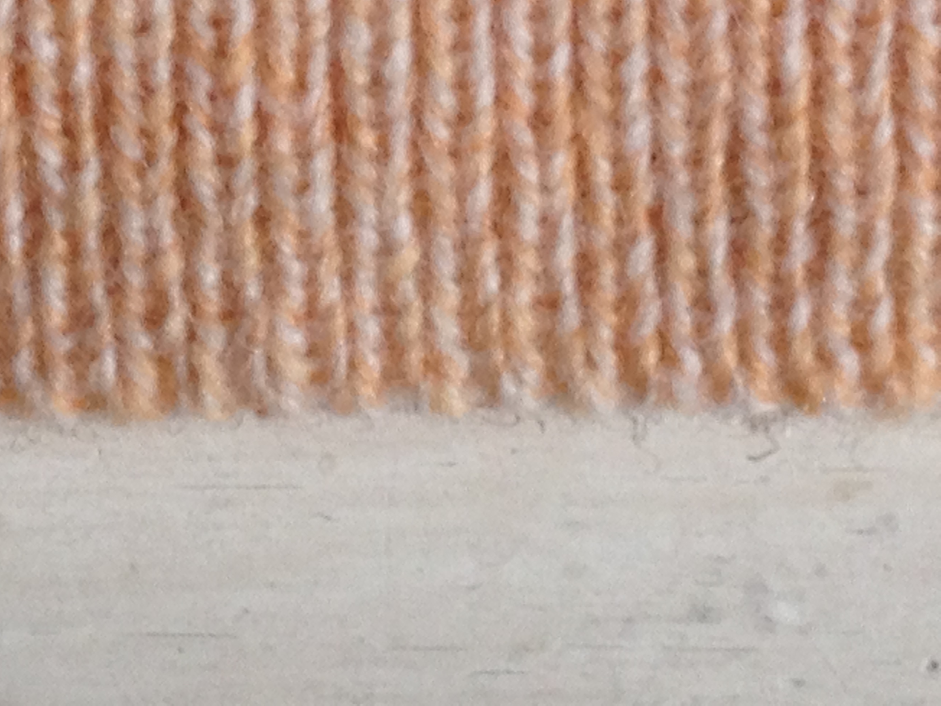 A very neat double-bed cast on edge – Vikki Haffenden