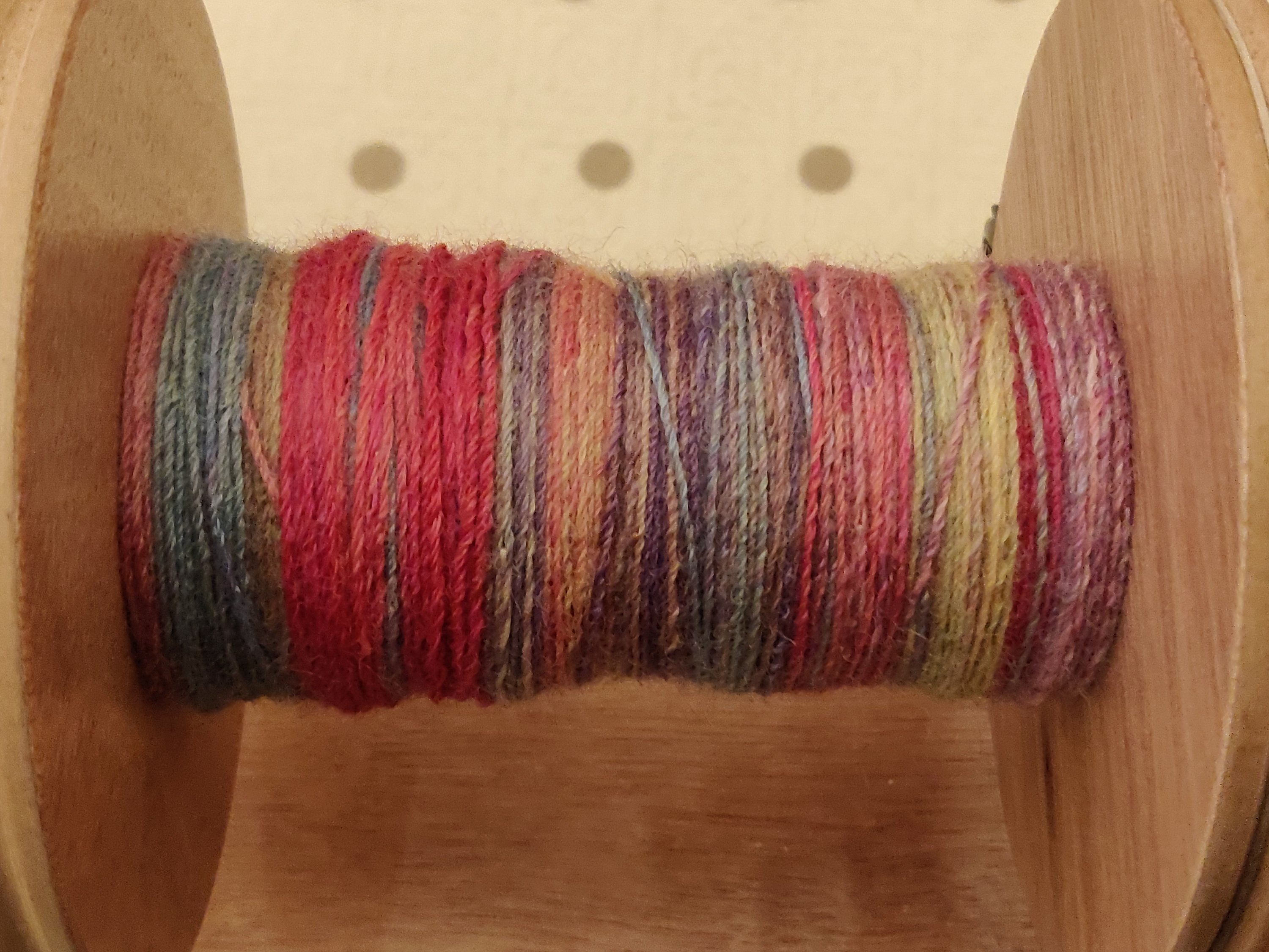 Reverse twist and ply experiment – Vikki Haffenden