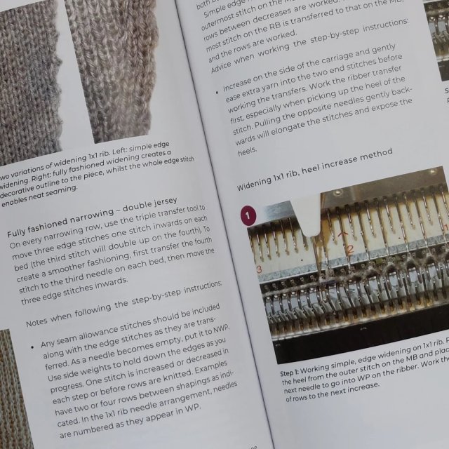 ‘Single and Double Bed Machine Knitting; the Designer’s Guide’ – Vikki Haffenden