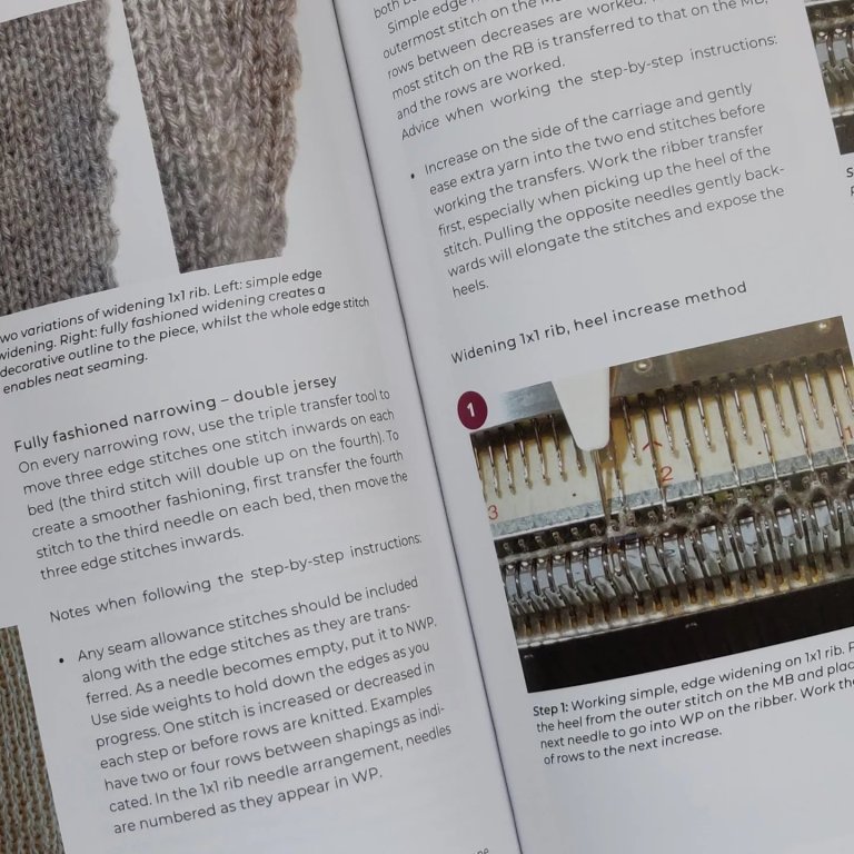 ‘Single and Double Bed Machine Knitting; the Designer’s Guide’ – Vikki Haffenden