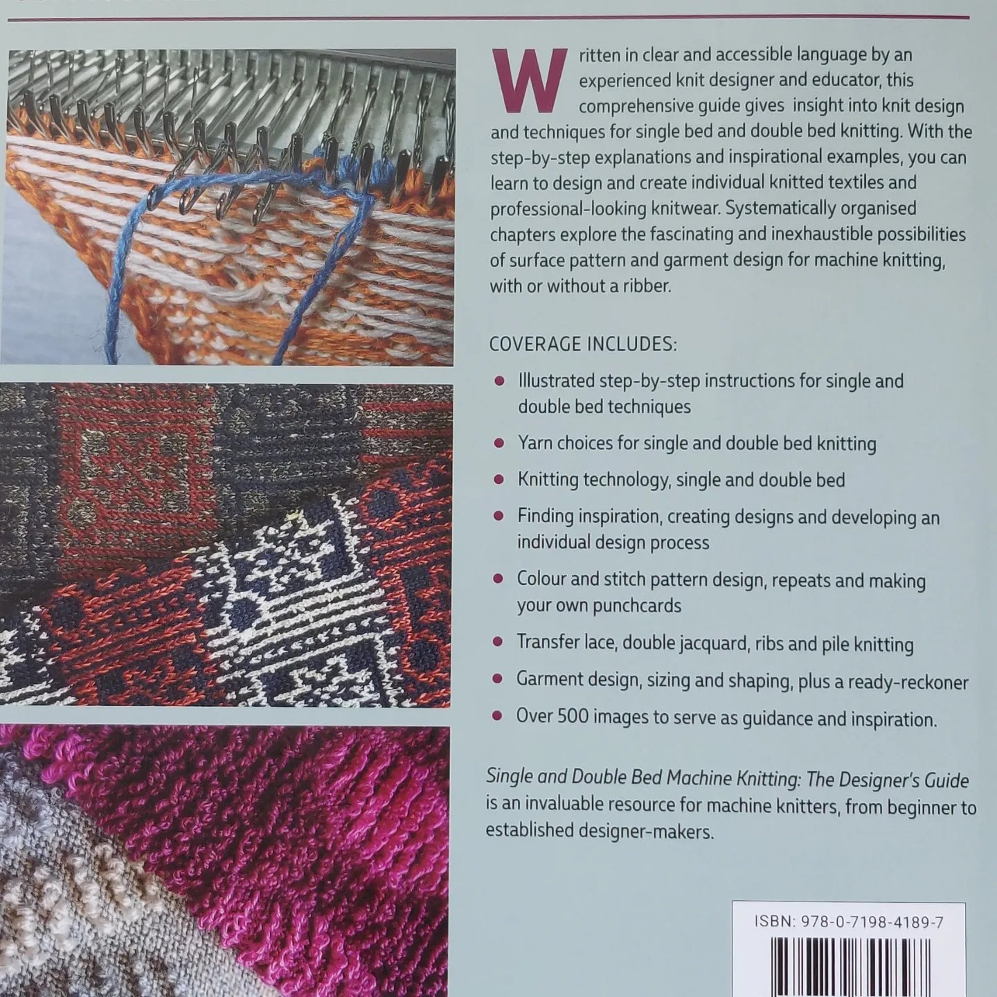 ‘Single and Double Bed Machine Knitting; the Designer’s Guide’ – Vikki ...